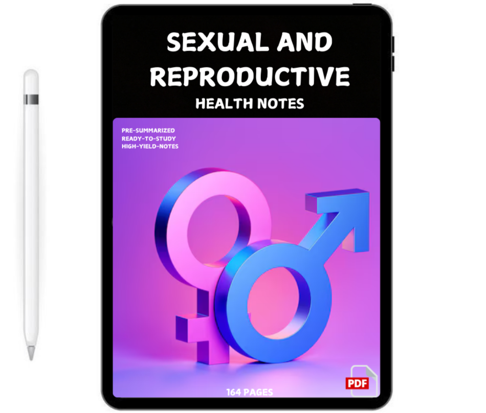 Sexual & Reproductive Health – MedSchoolNote