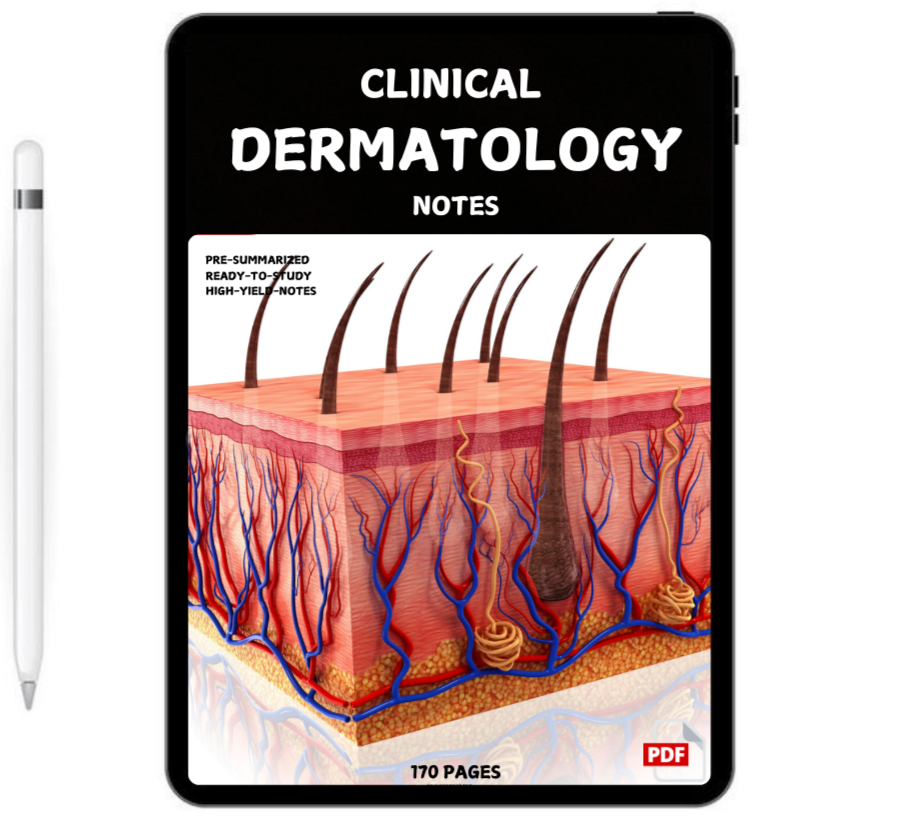 Dermatology Notes – MedSchoolNote